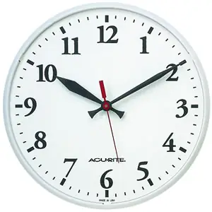 Basic Outdoor Clock - Weatherproof - NT316