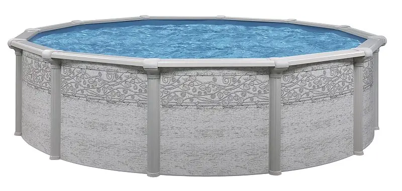 30ft x 54" Cornelius Tahoe Round Pool Above Ground Swimming Pool - CORN ...